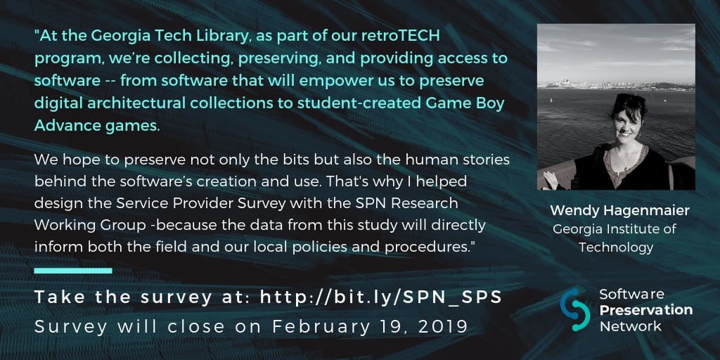 Service Provider Survey | Software Preservation Network (SPN)